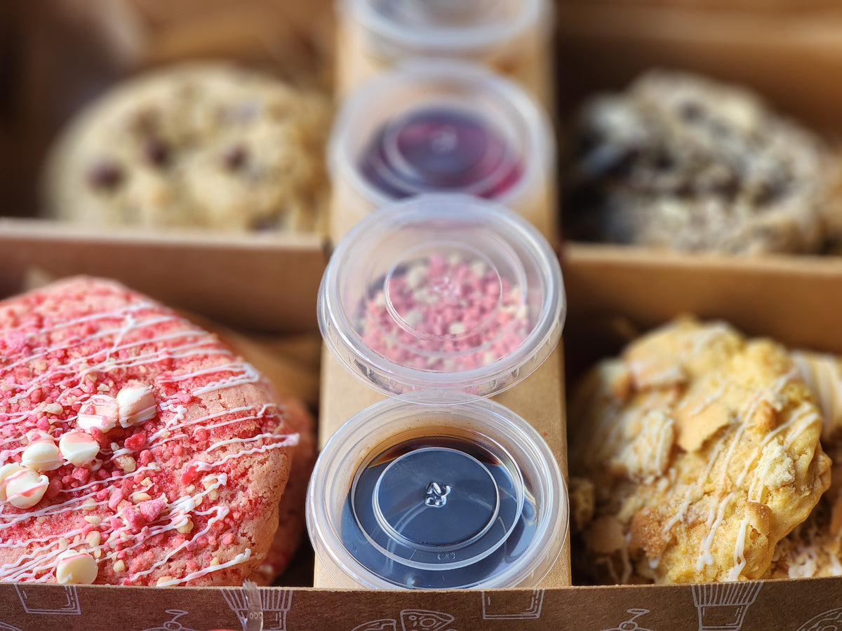 Quad Cookie Dip Box – Sweet Thing Desserts